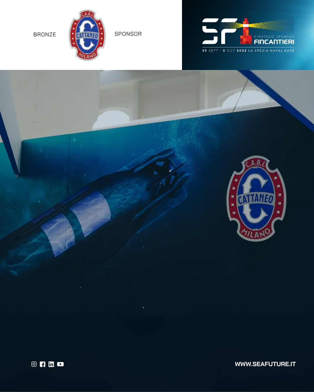C.A.B.I. Cattaneo: bronze sponsor of SF25 - SEAFUTURE